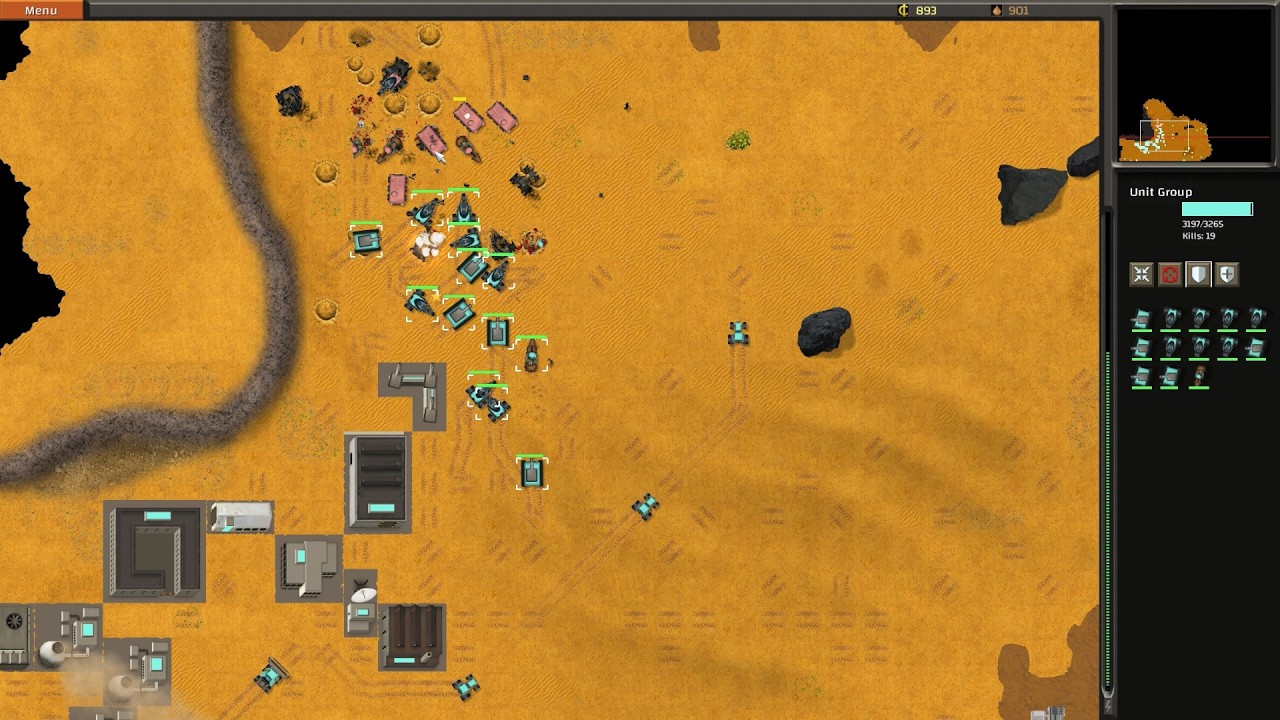 Shrot: A new Dune RTS? - First Minutes Gameplay - YouTube