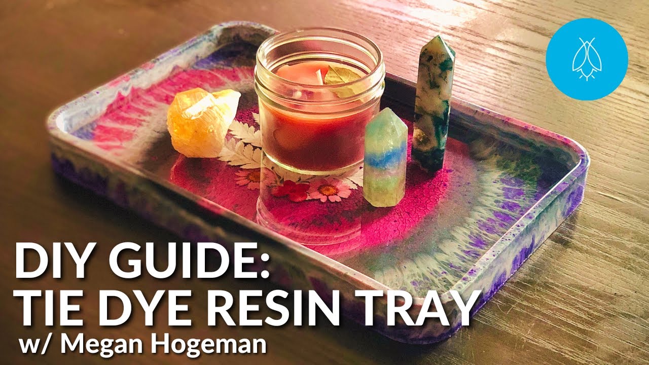 Perfect Tie Dye Effect with Resin | Full Tutorial - YouTube