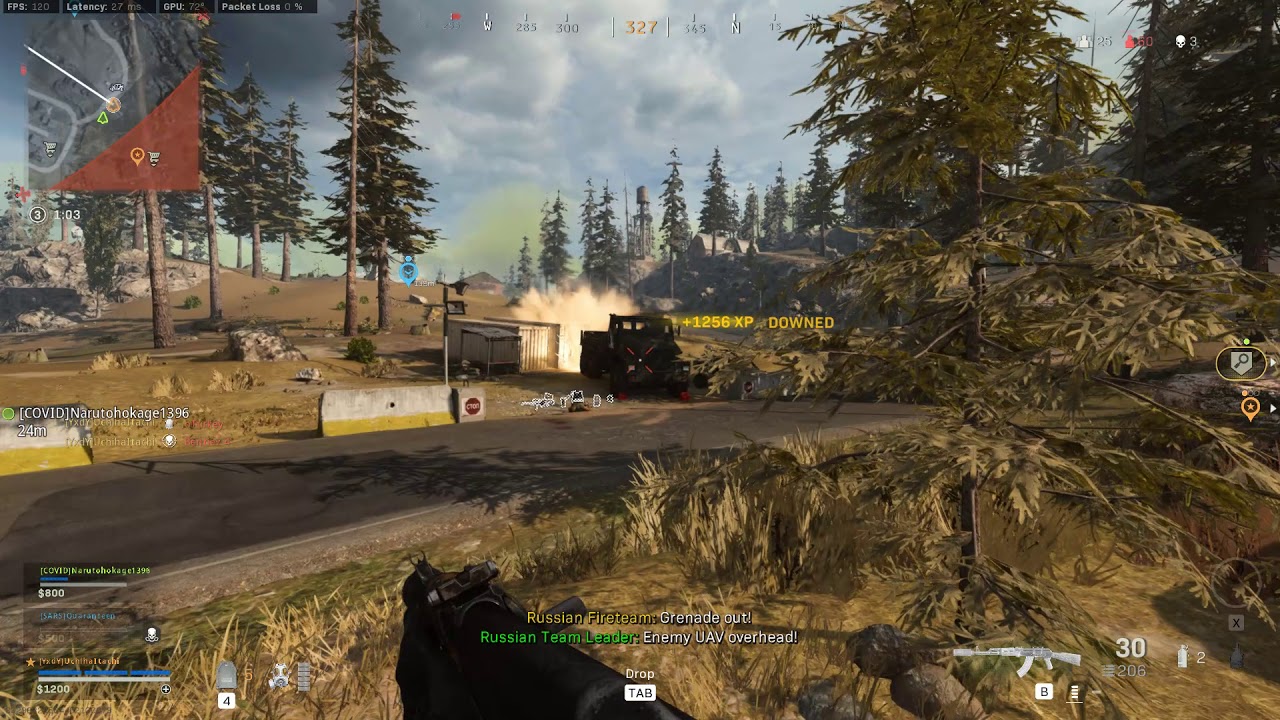 Double kill Grenade COD WARZONE - YouTube