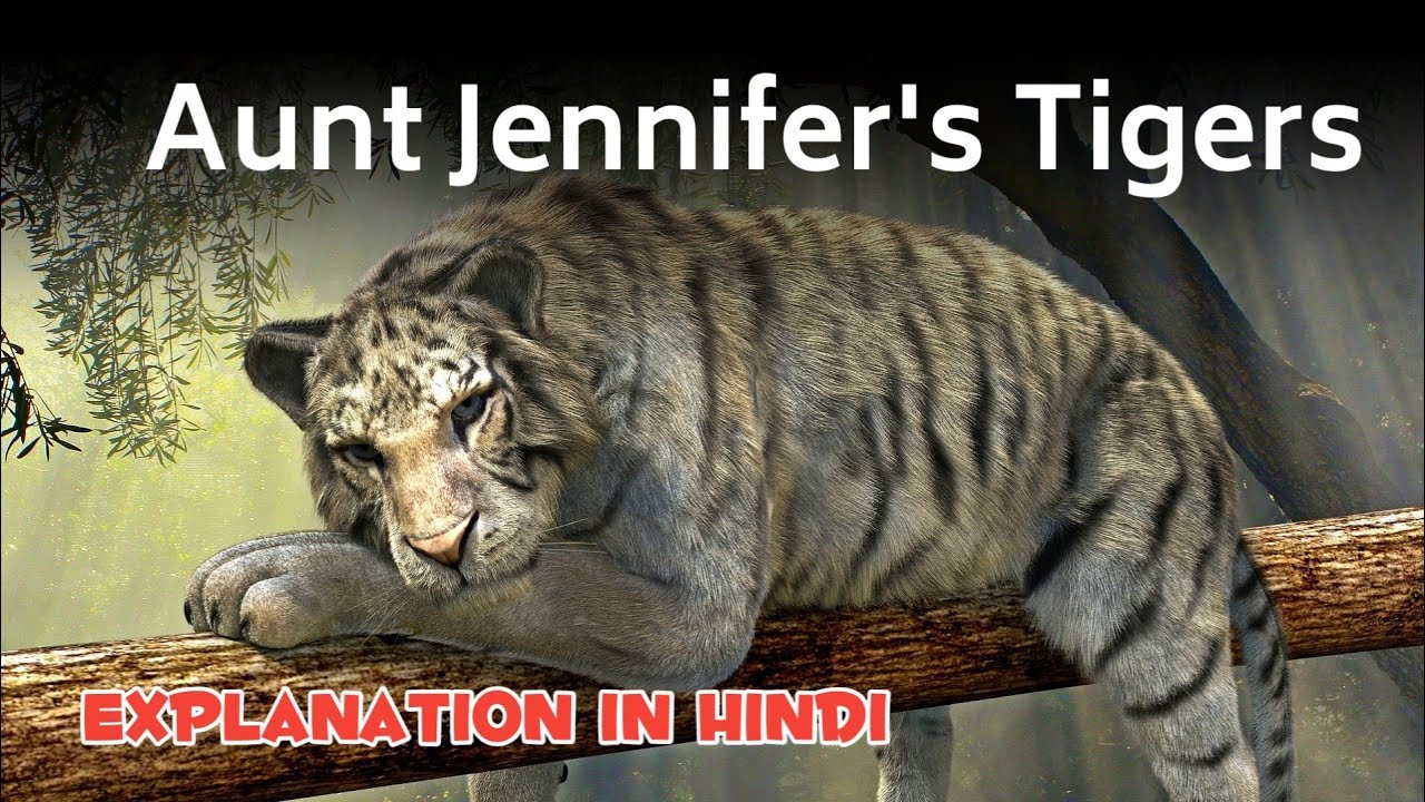aunt-jennifer-s-tigers-explaination-in-hindi-class-12-english-youtube