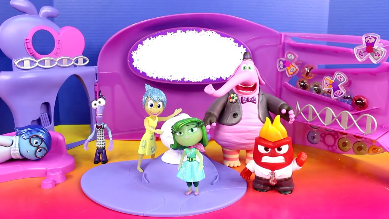 Disney Pixar Inside Out Headquarters Quartier General Joy Sadness Fear ...