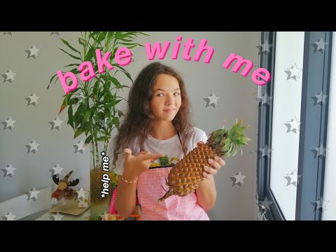 Bake with me  / pineapple pie recipe | Milana Blogs