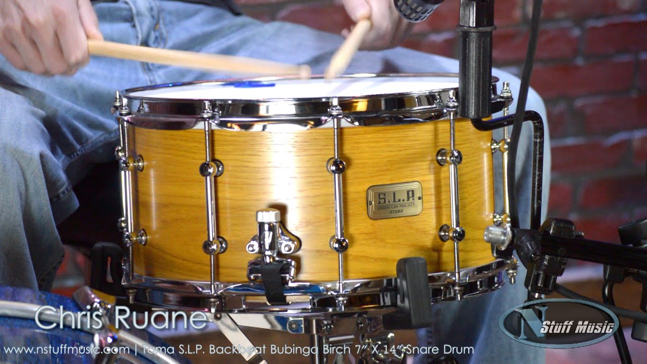Tama S.L.P. Backbeat Bubinga Birch 7"x14" Snare Drum | N Stuff Music ...