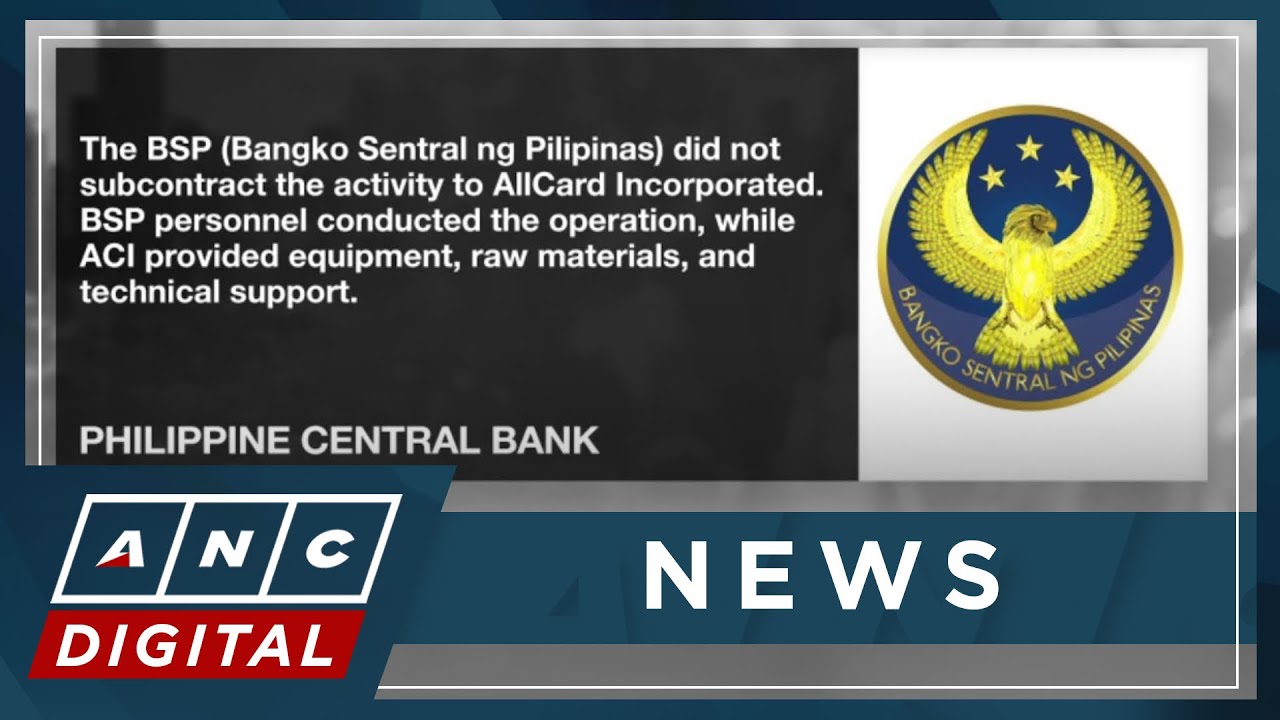 BSP pushes back on subcontracting claims in national ID printing | ANC ...