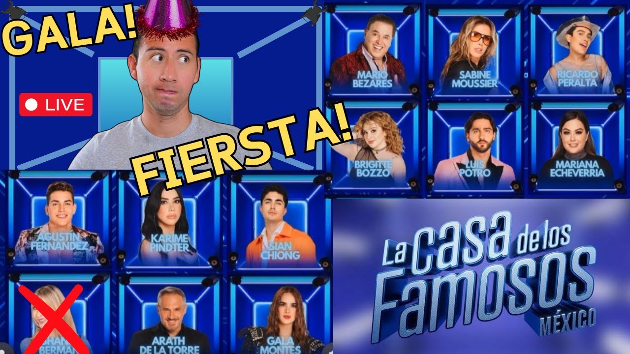 EN VIVO!! HOY GALA DE FIESTA!!!! LCDLF - YouTube