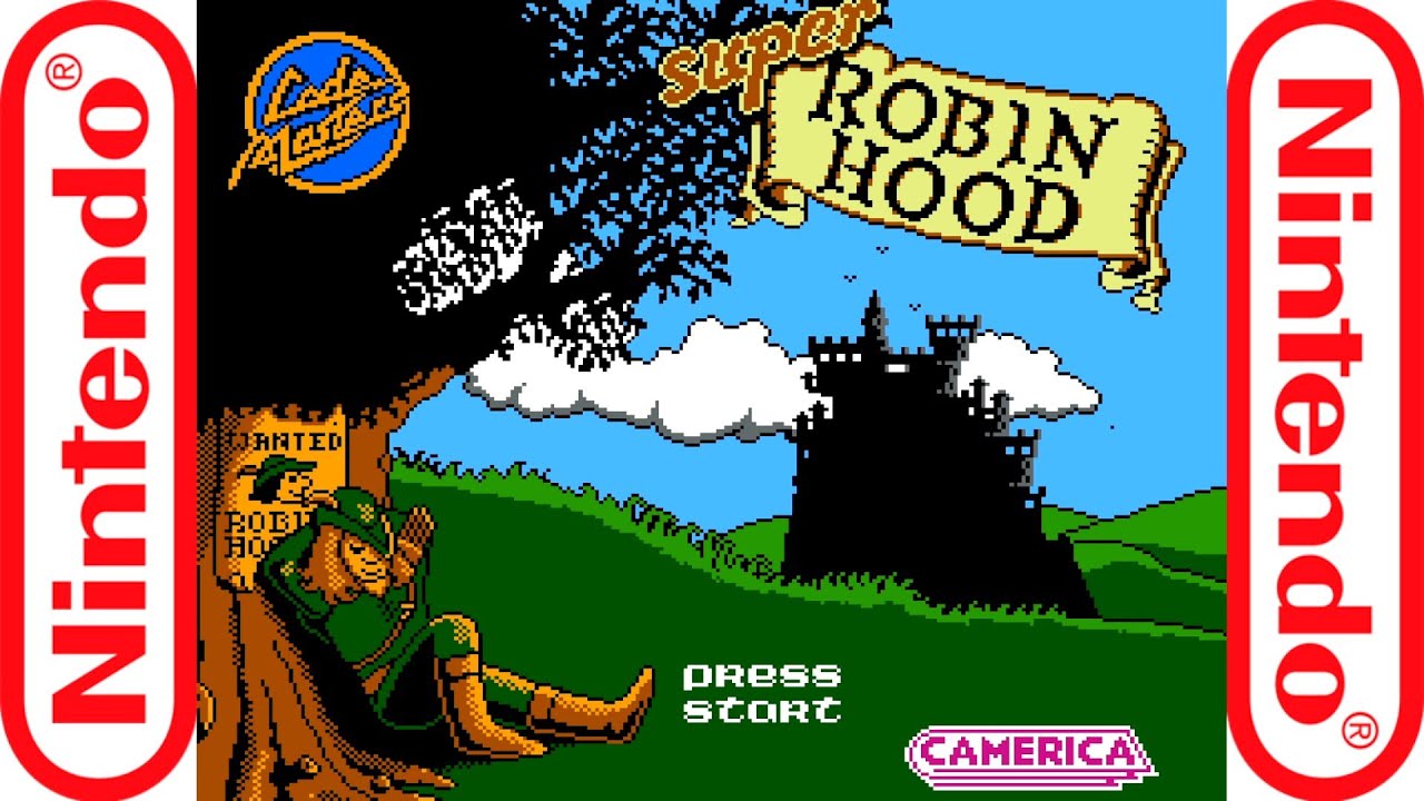 Прохождение Super Robin Hood (Nes) 1986 - YouTube
