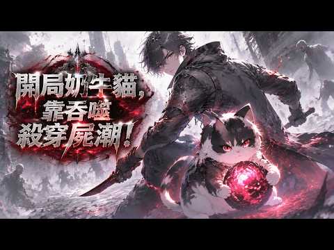 【Multi Sub】🔥爆更！《開局奶牛貓，靠吞噬殺穿屍潮》1-85 集｜末世撿一隻奶牛貓，吞噬屍核無限進化！