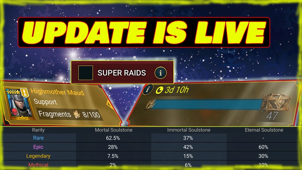 LETS JUMP INTO THE UPDATE :D RAID SHADOW LEGENDS - YouTube