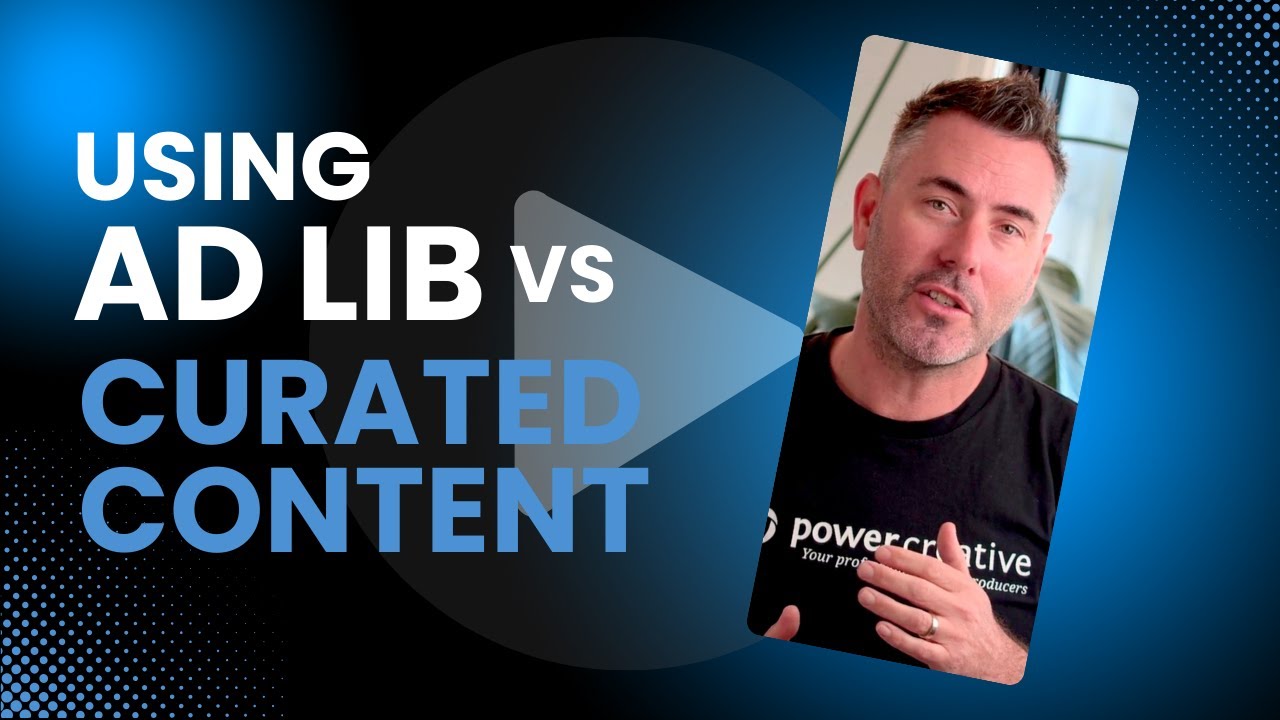 Strategizing Your Content: Ad Lib vs. Curated Planning - YouTube