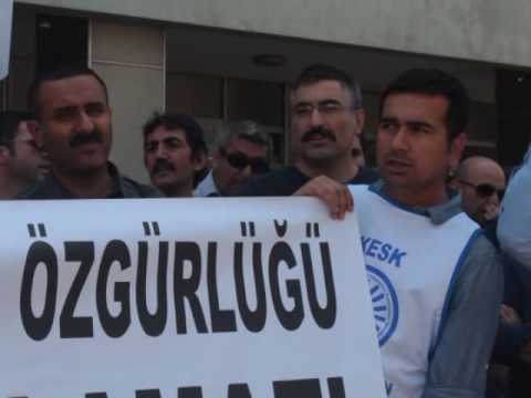 Hakaret iddiasıyla yargılanan sendikacı beraat etti