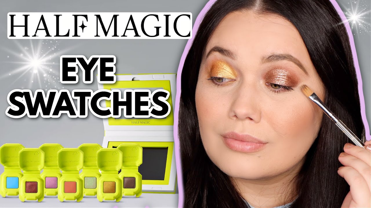 Half Magic EYE SWATCHES EUPHORIA Makeup Artist - YouTube