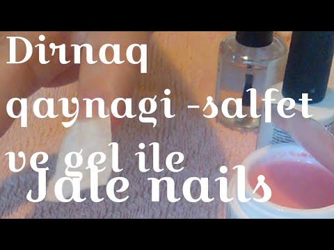 Dirnaq qaynagi nece edilir -ev şeraitinde salfet ve gel ile - YouTube