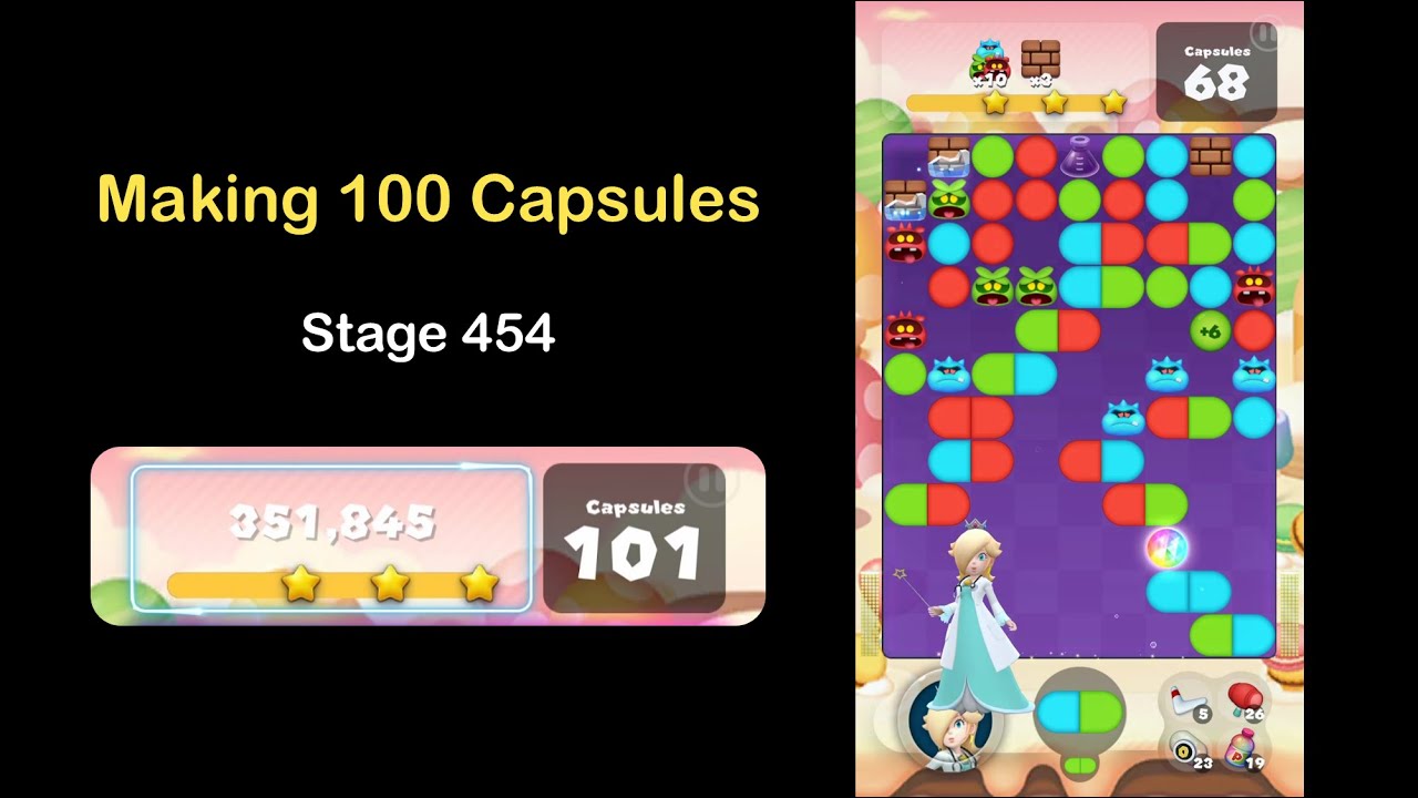 Dr. Mario World - Making 100 capsules! - YouTube