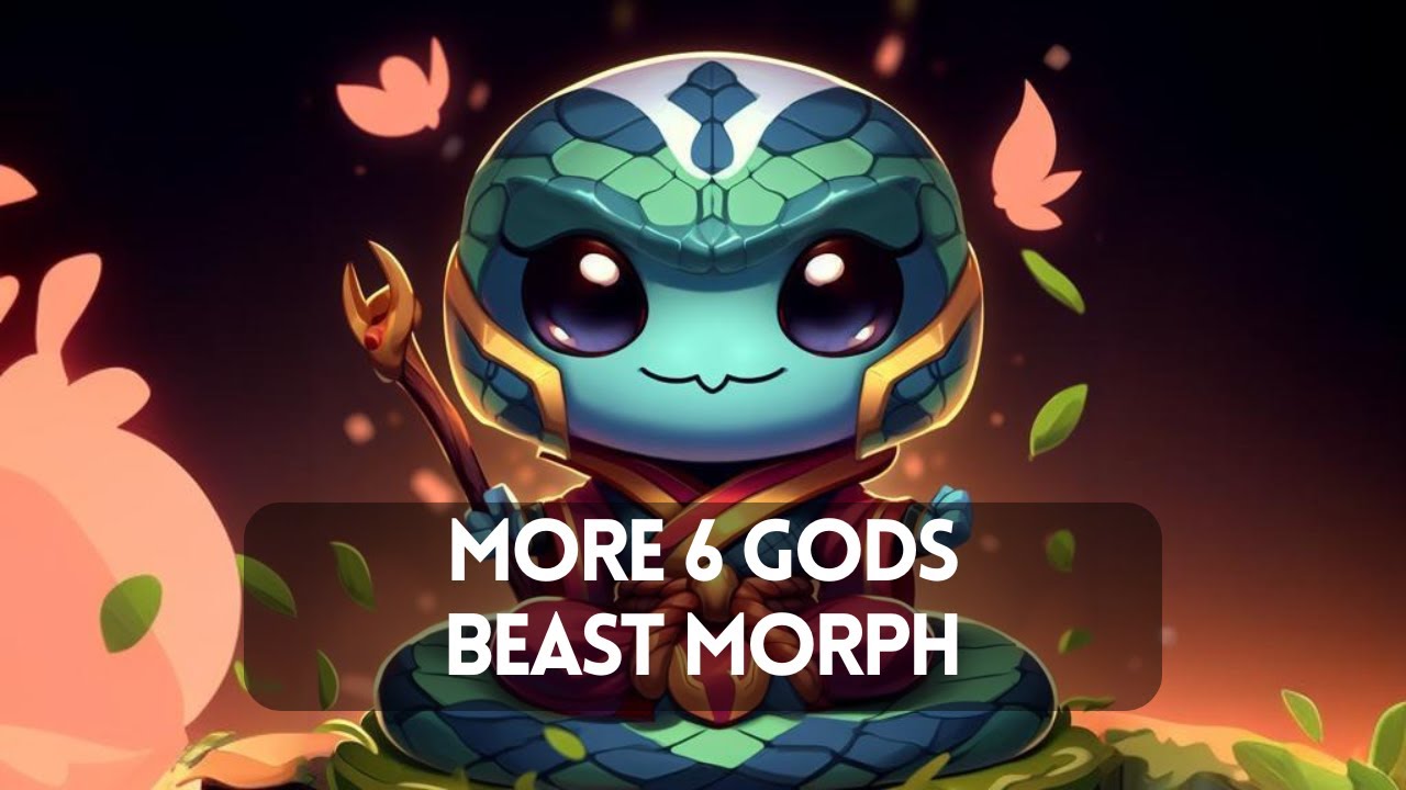 MORE 6 Gods BEAST MORPH - YouTube