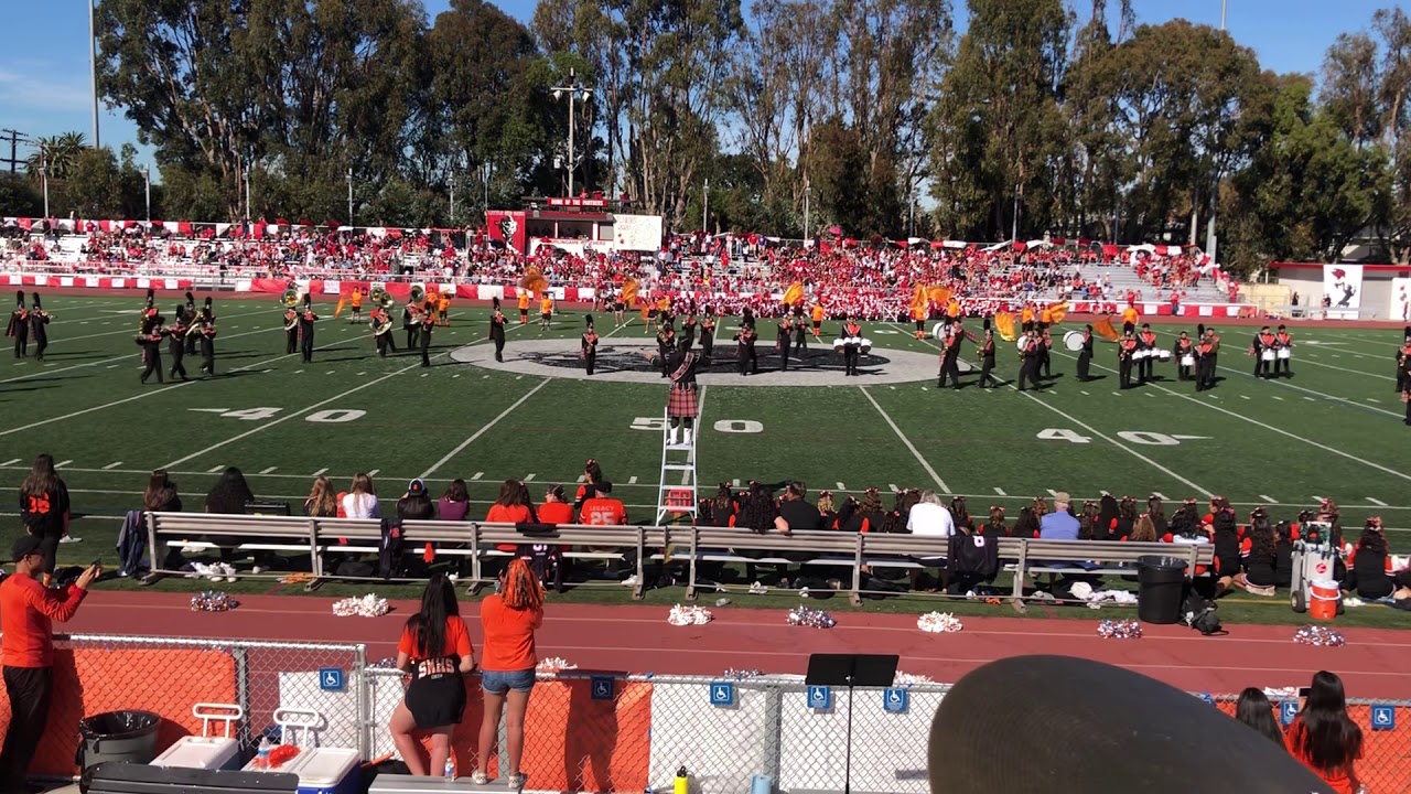 SMHS Band, Color Guard and Dancers Little Big Game 2018 - YouTube