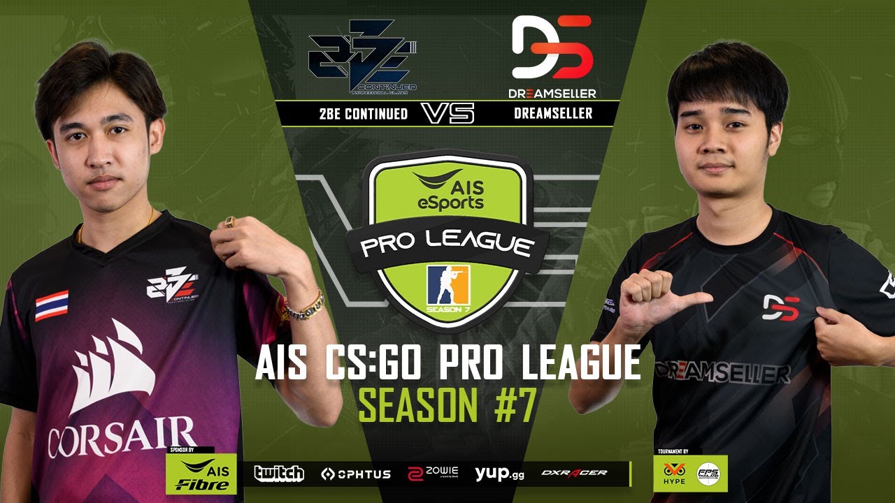 AIS CS:GO Pro League Season#7 R.5 | 2Be Continued VS DREAMSELLER MAP1 DUST2 - YouTube