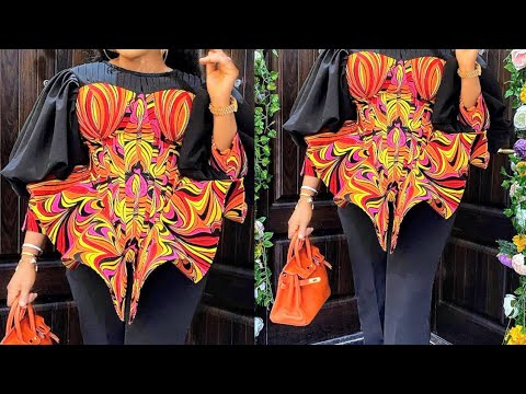DETAILED:HOW TO MAKE A STANDING PEPLUM/ DETACHABLE FLARE |MATERIALS ...