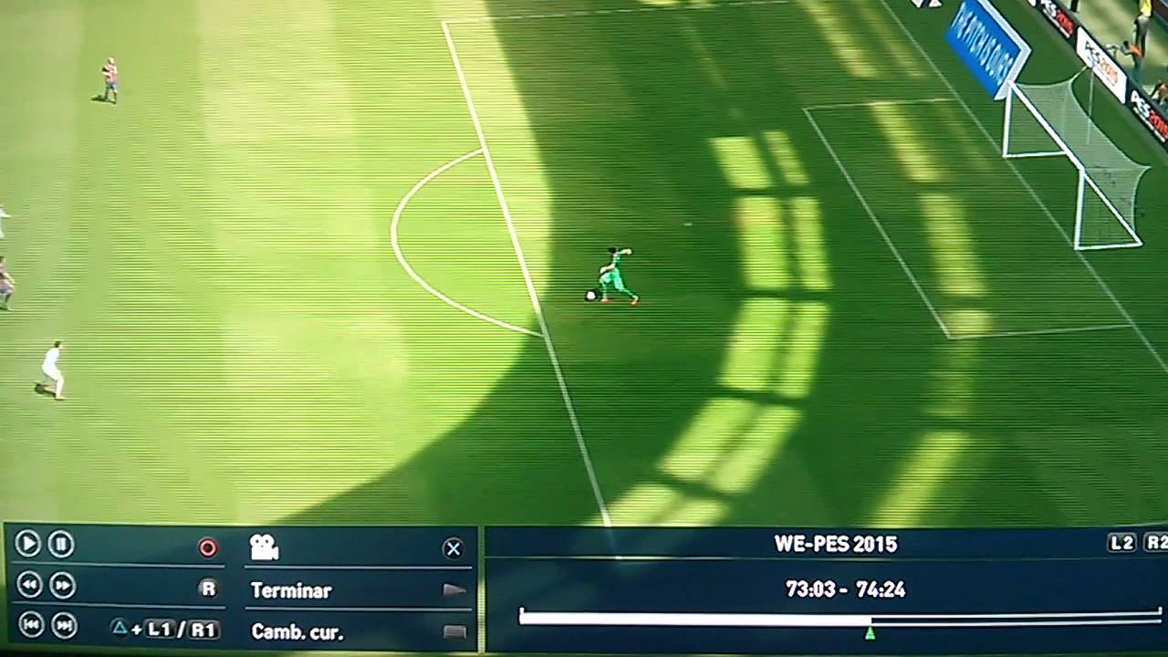 Gol tonto/fácil PES 2015 real Madrid vs Barcelona Derby español - YouTube