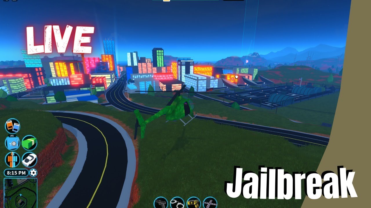 LIVE | Roblox Jailbreak Meme Season Out! | Road to 200 subs! - YouTube
