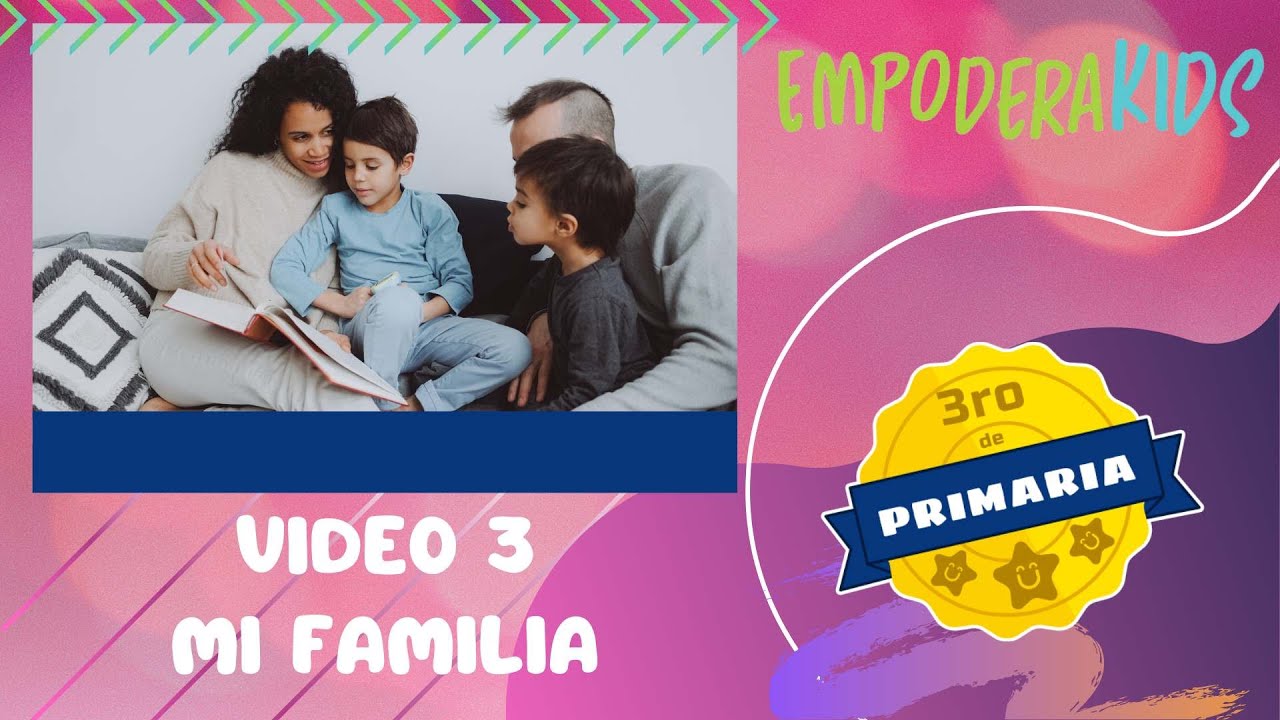 Semana 03 - MI FAMILIA - 3ro de Primaria - YouTube