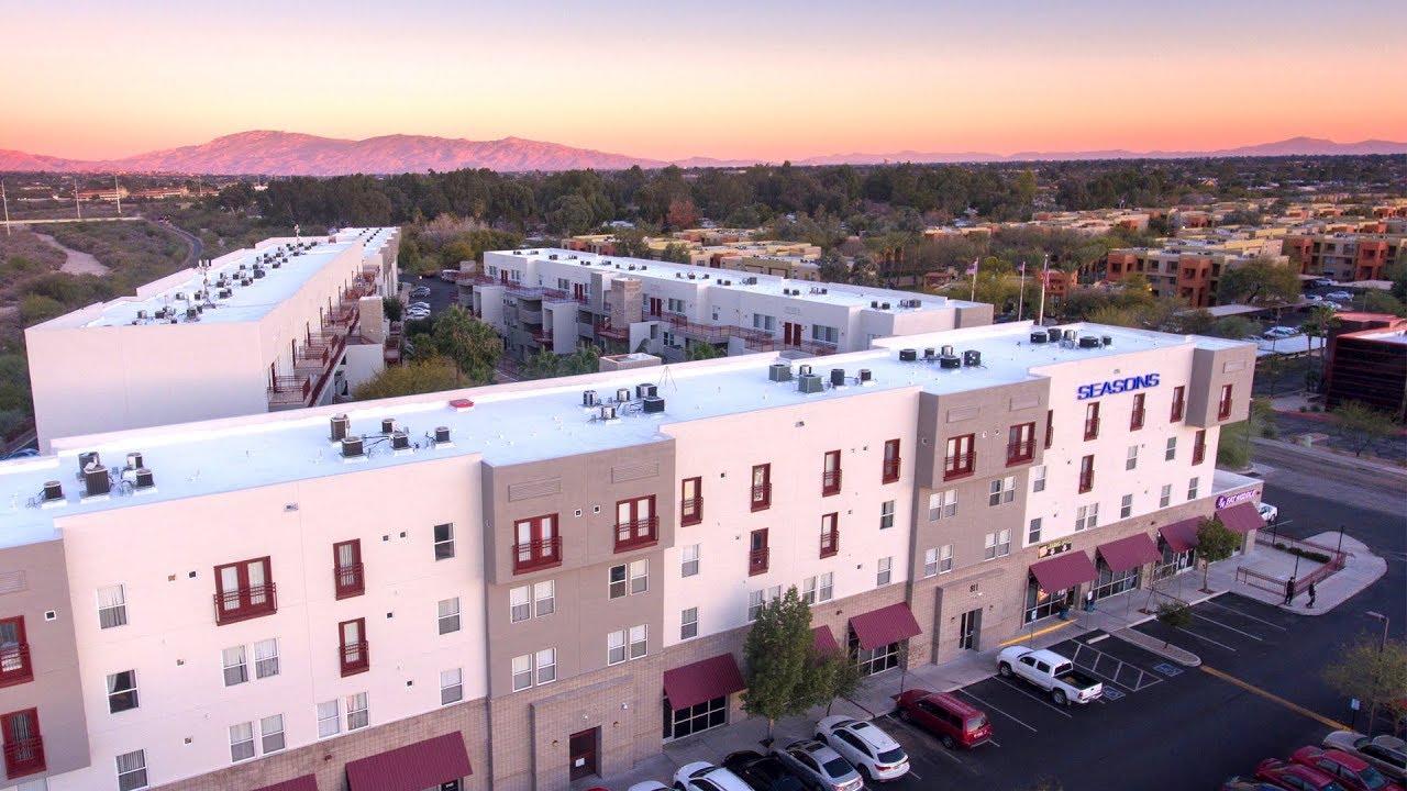 SEASONS Luxury Student Housing Promo Video - YouTube