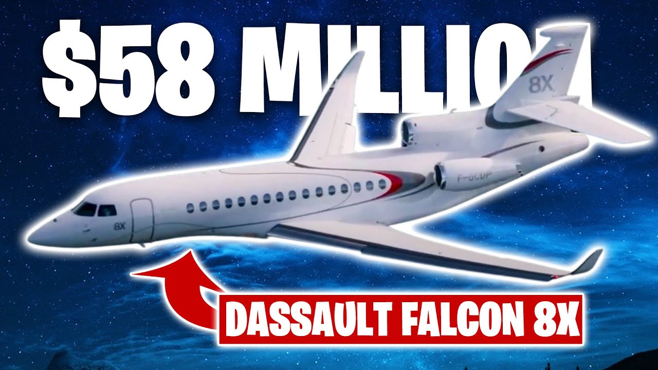 $58 Million Dassault Falcon 8X - Private Jet Perfection - YouTube
