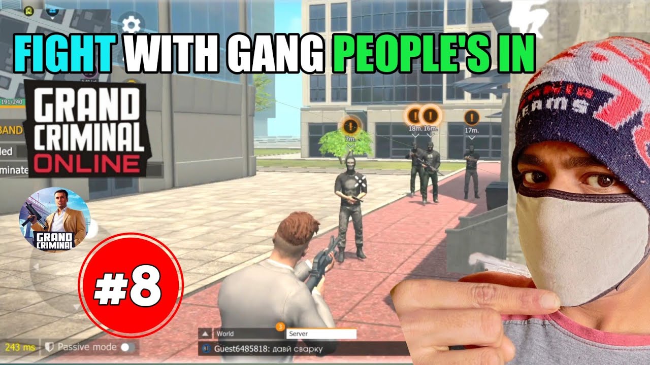 🥊💥THE ULTIMATE FIGHT WITH GANGS IN GRAND CRIMINAL ONLINE #rhym # ...