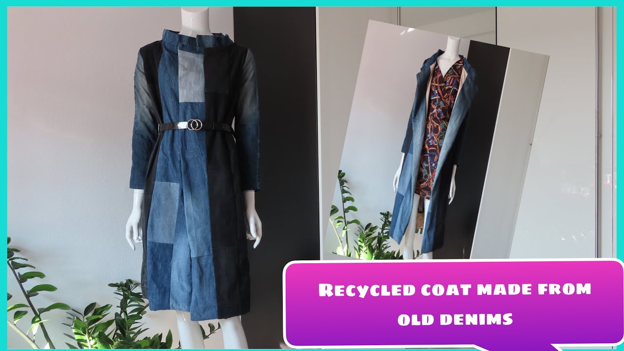 DIY OLD DENIM TRANSFORMATIONS ||AiSew - YouTube