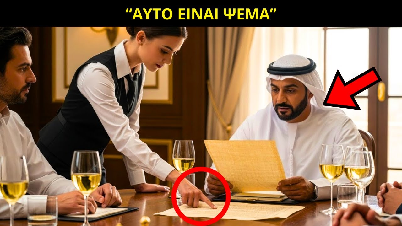 "ΑΥΤΟ ΕΙΝΑΙ ΨΕΜΑ" ΕΙΠΕ Η ΣΕΡΒΙΤΟΡΑ ΣΤΑ ΑΡΑΒΙΚΑ ΚΑΙ ΕΣΩΣΕ ΤΟΝ ...