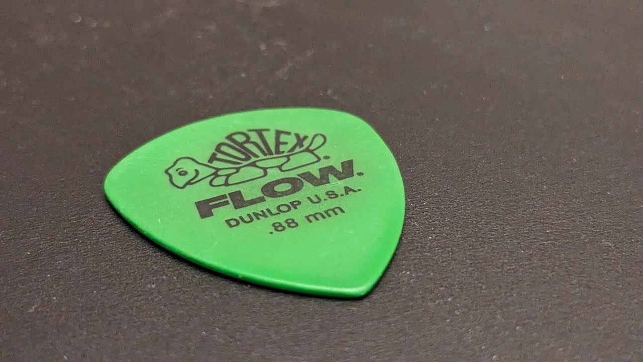 Month-long review of the Jim Dunlop Flow 0.88mm Tortex guitar pick ...