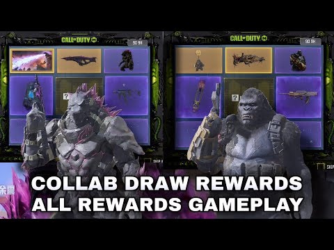 S4 Godzilla vs Kong Collab Luckydraw Rewards Leaks | Legendary Hvk30 & Legendary Chopper Codm Leaks