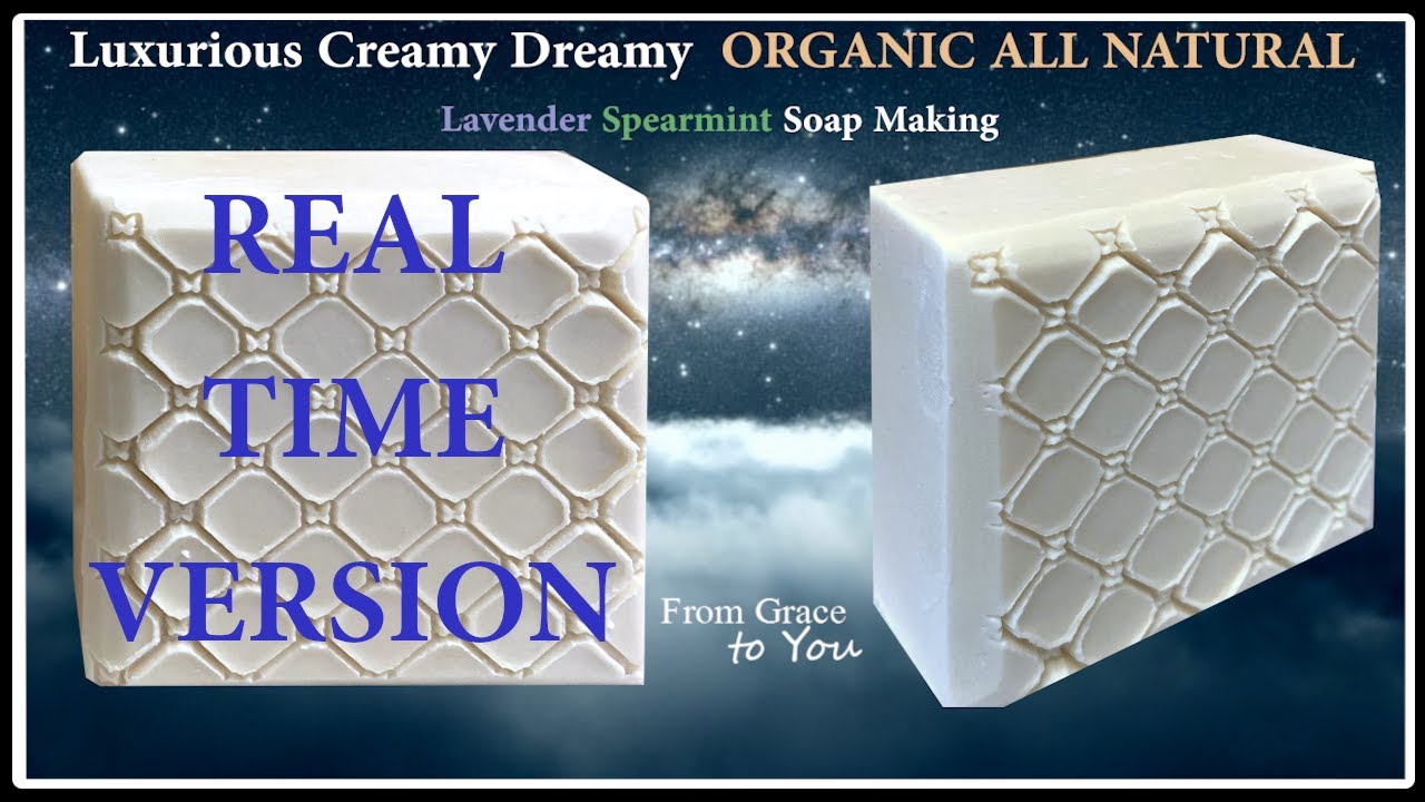 Real Time Creamy Dreamy Soap Making - YouTube