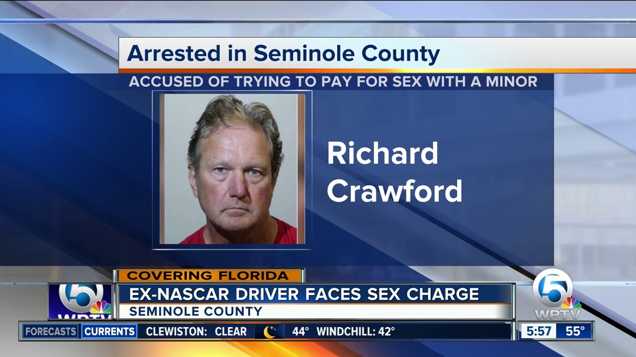 Former NASCAR Driver Charging With Trying To Pay For Sex With 12 year former-nascar-driver-charging-with-trying-to-pay-for-sex-with-12-year