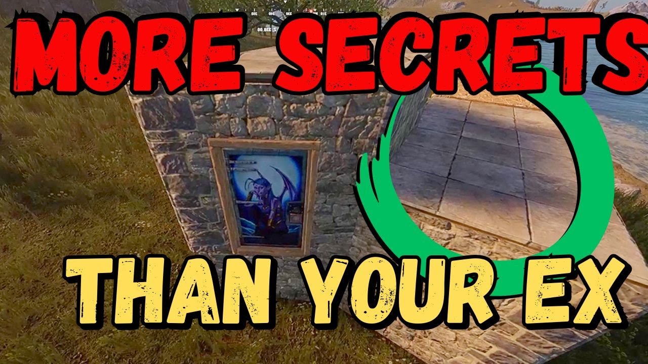 SECRET Rust Solo Base (Starter Only) - YouTube