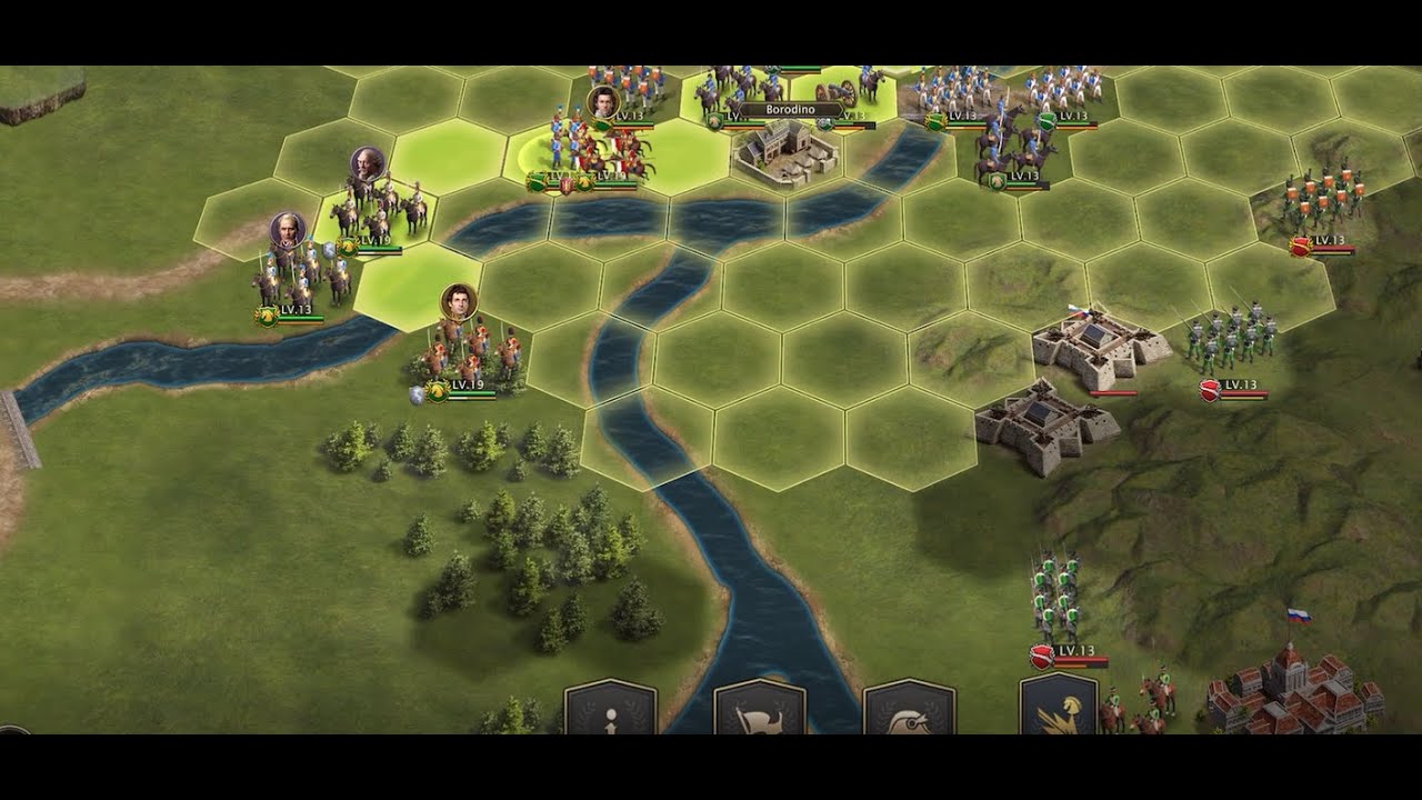 Grand War: Army Strategy Games 4-7 Battle of Borodino 3 star - YouTube