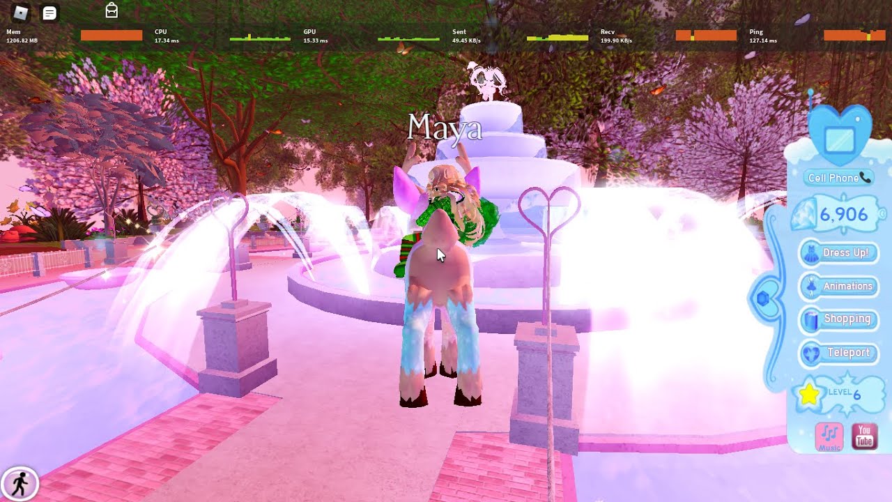 Royale High Relaxing Music (Divinia Park) - YouTube