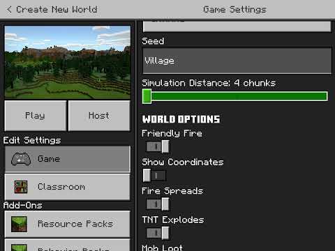 Do Seeds Work In Minecraft Education Edition