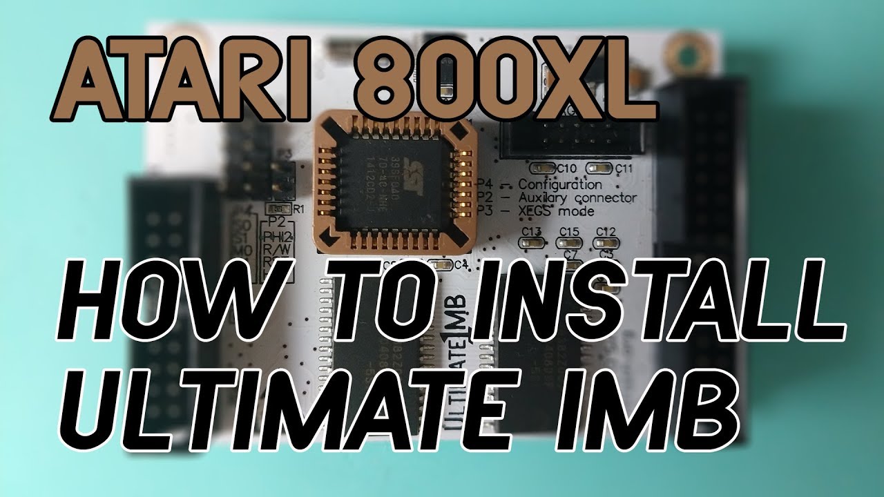 How to install Ultimate 1MB in an Atari 800XL - YouTube