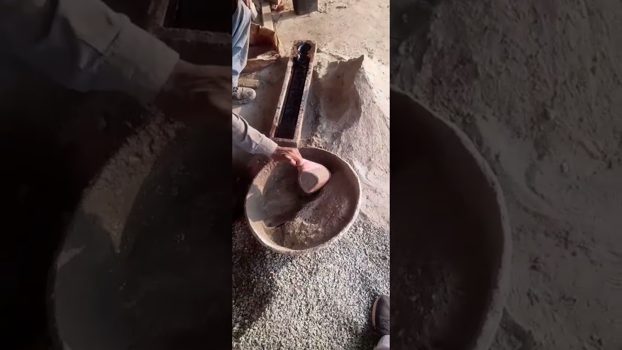 Making PAWA/ JATI CEMENT - YouTube