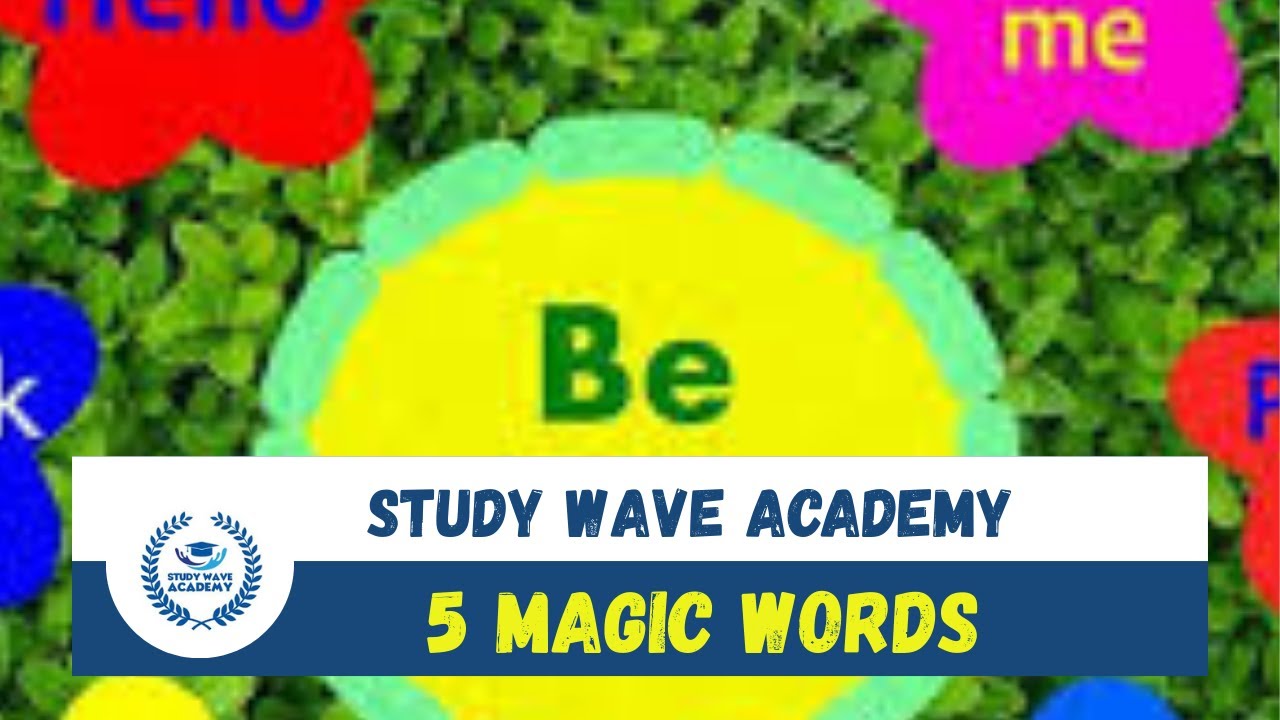 5 magic words for kids to learn - YouTube