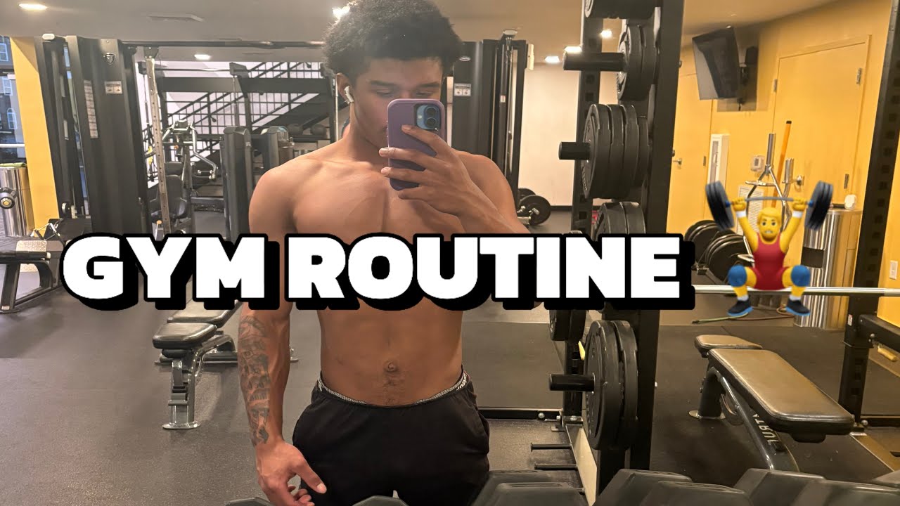 My Gym Routine Part 1 Youtube