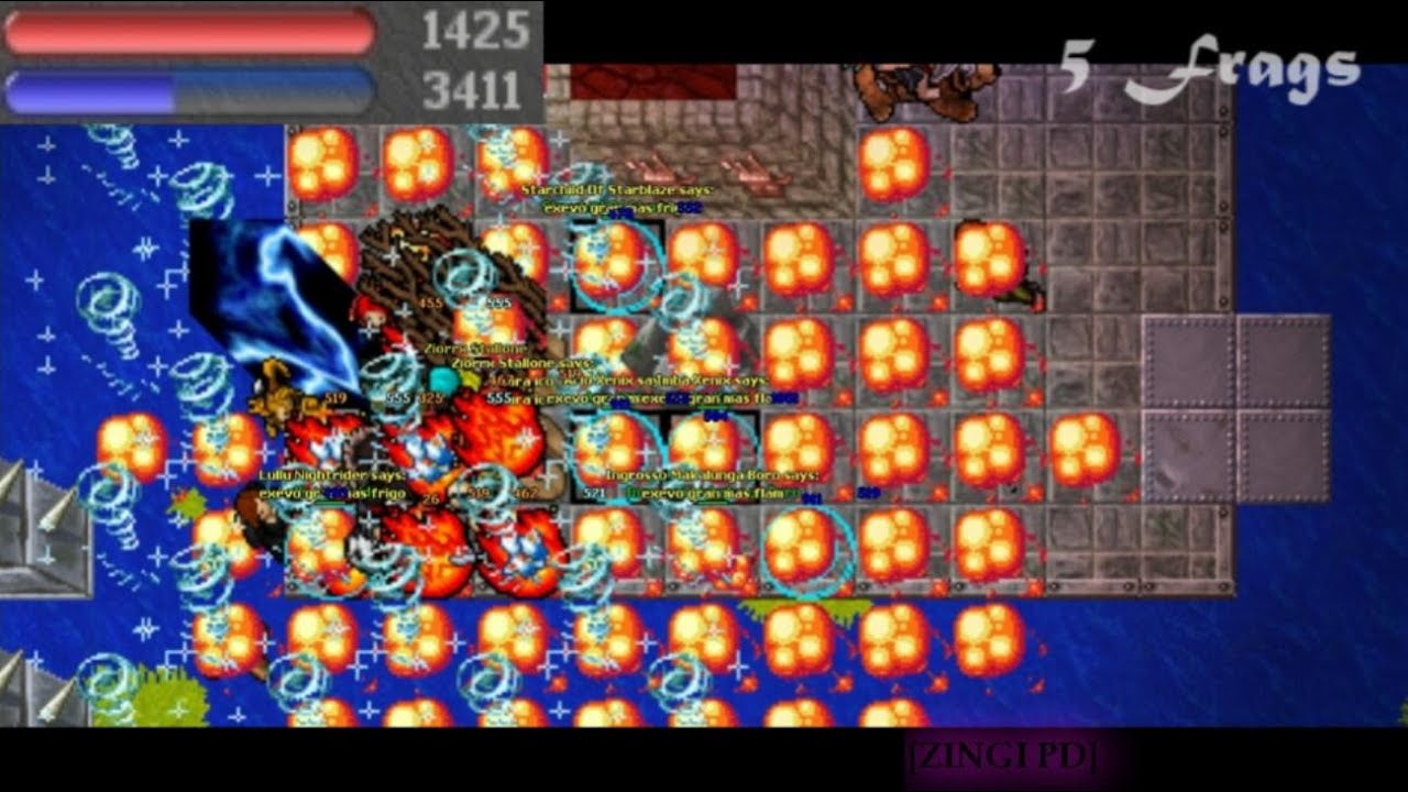 [Zingi FTW] Tibia INFERNA War 2013: +VT REC Unblocked V. - YouTube