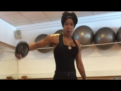 Toning Shoulders / Triceps and Legs Workout - YouTube