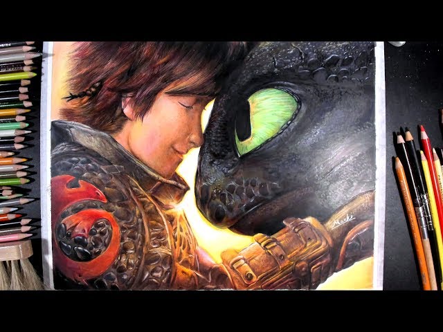 Httyd Toothless Draws Hiccup