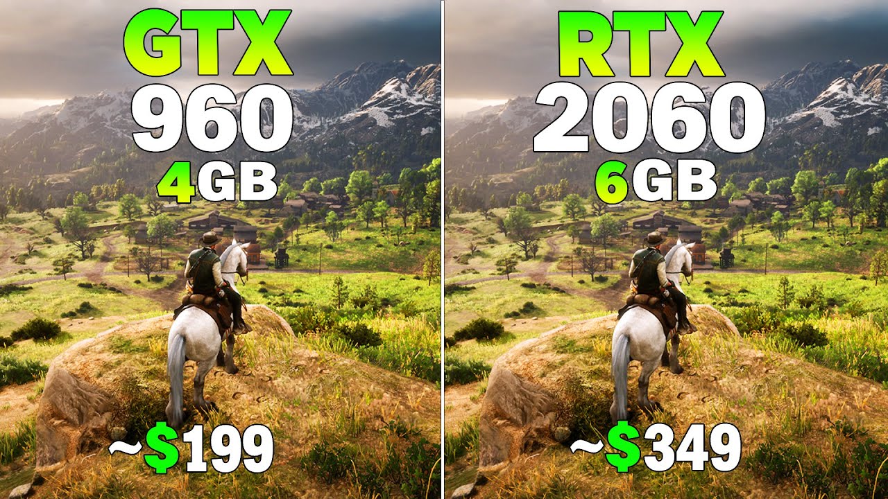 GTX 960 Vs RTX 2060 - Test in 12 Games - YouTube