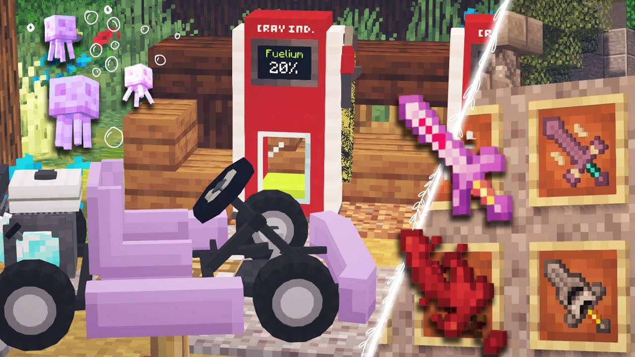 My favorite Minecraft Mods This Month 1.15.2/1.16 - YouTube