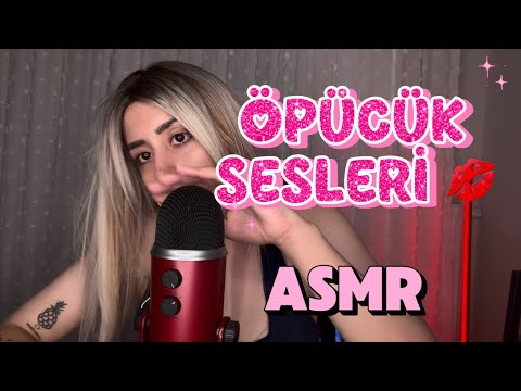 Türkçe ASMR | Kulaklarına Yumuşacık Öpücükler 💋 Yakın Fısıltılar
