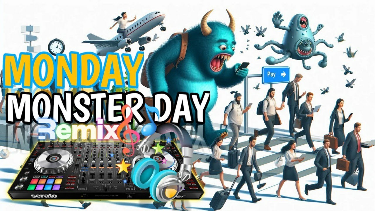 MONDAY IS MONSTER DAY - DJ REMIX 2025 DJ SUPERPAPA - YouTube Music