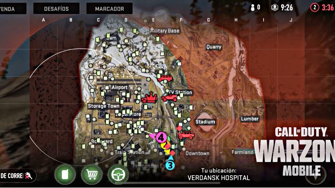 COD warzone mobile partida intensa - YouTube