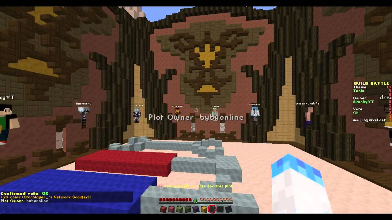 Minecraft Hypixel Build Battle - YouTube